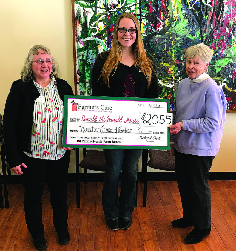 Bonnie Beck honored by FARMERS CARE | News, Sports, Jobs - The Express